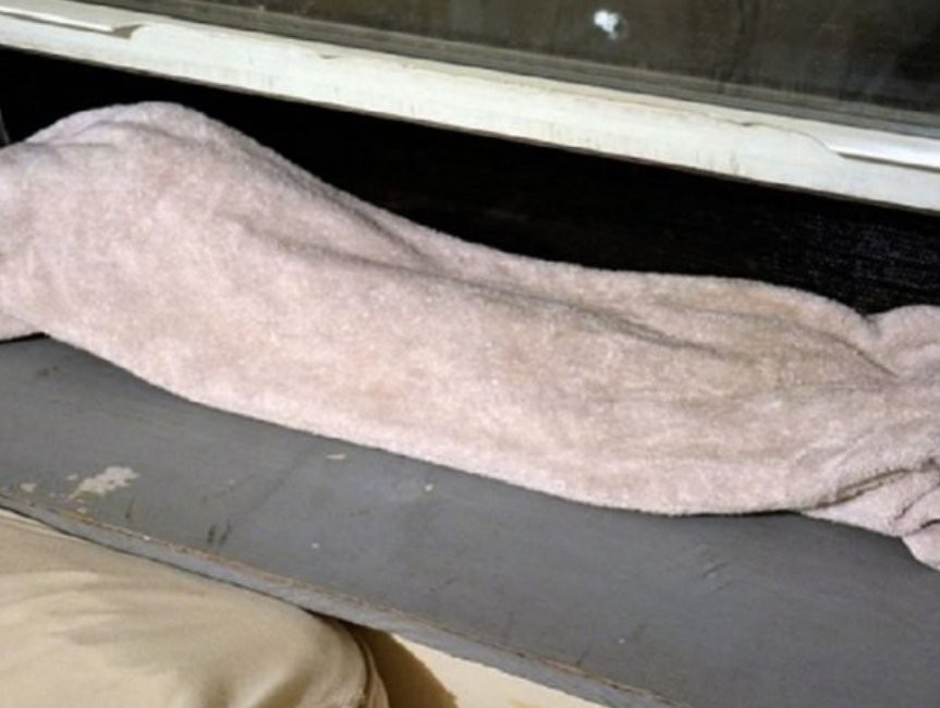 Put a wet towel under the window every hot evening. This trick will ...