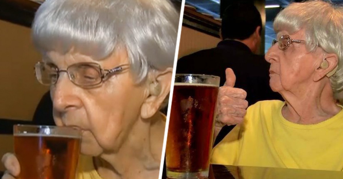 This woman recommends drinking one beer every evening. Once you find ...