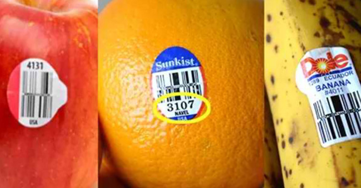 How to decipher the meaning of codes on fruit and vegetables and avoid ...