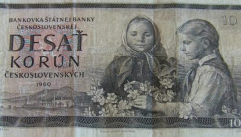 Do you remember the Czechoslovak ten-koruna banknote? The faces on this ...
